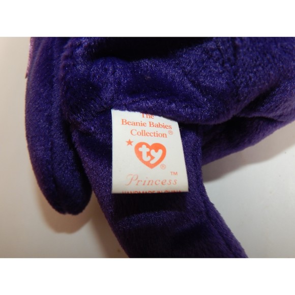 Ty Bea | Toys | 997 Ty Beanie Baby Purple Princess Diana Bear | Poshmark